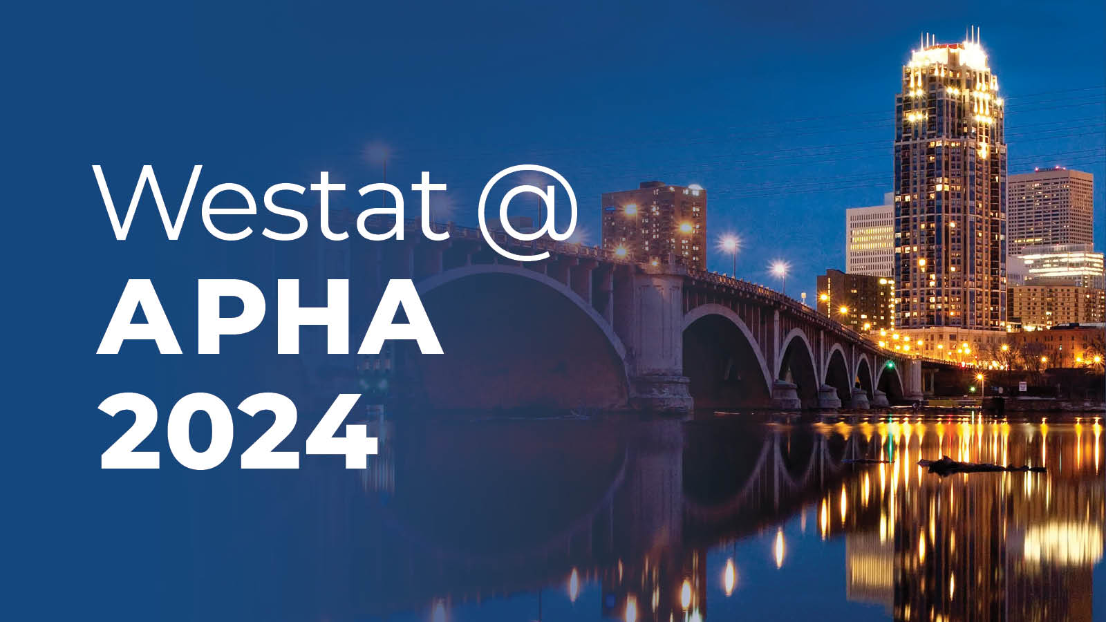 Westat Staff Share Timely Research at APHA 2024 - Westat